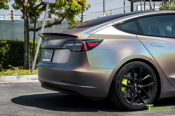 Carbon fiber wrap tesla model 3 store