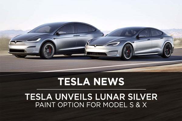 Tesla Unveils Lunar Silver Paint Options for Model S & X - T Sportline ...