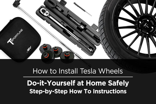 How to Safely Install Tesla Wheels at Home - DIY Instructions - T ...