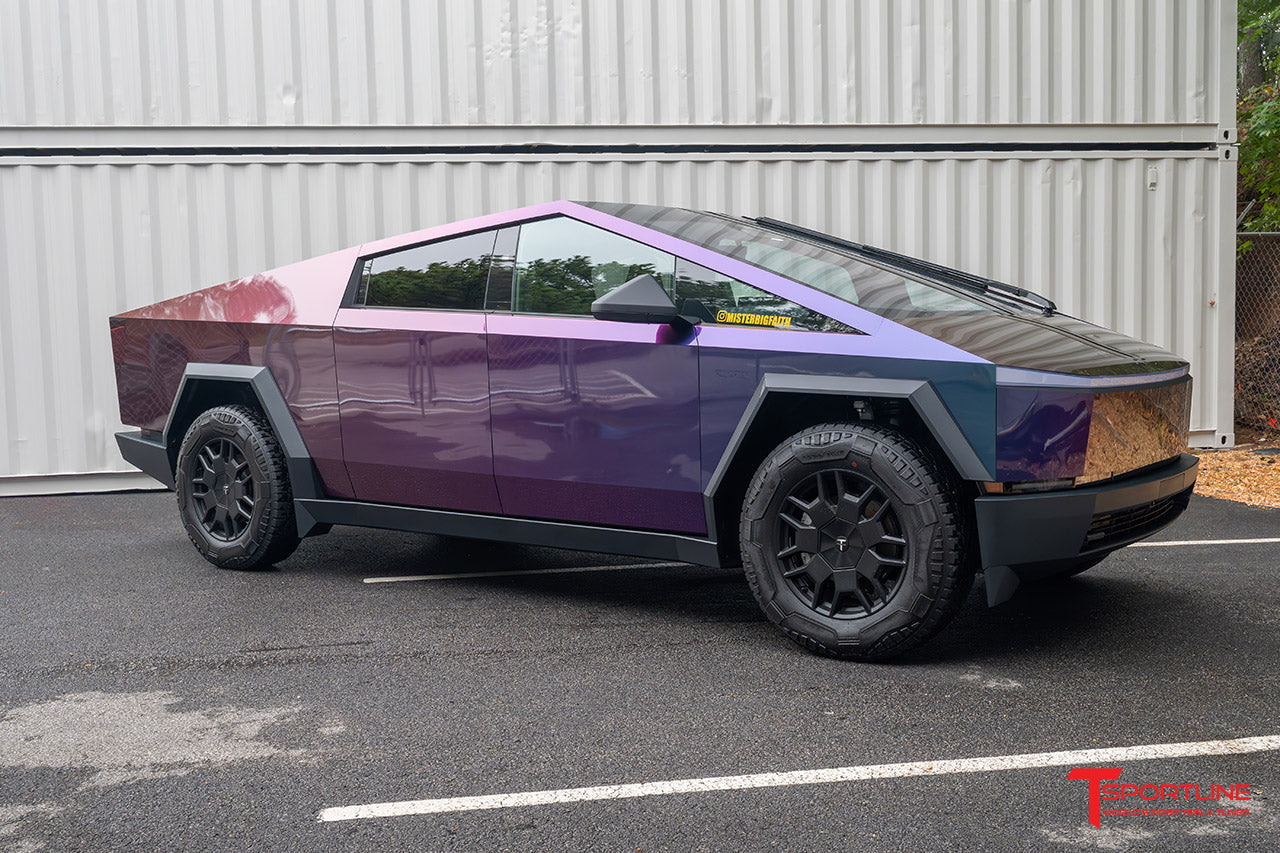 Tesla Cybertruck Photo Gallery of Wrap & PPF Installs and Custom Build ...