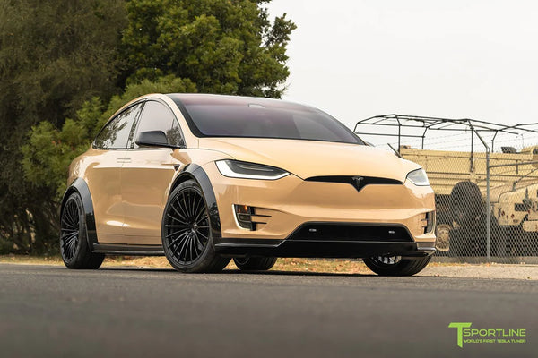 'T Largo' 15 of 20 - Inozetek Desert Sand Tesla Model X - T Sportline ...