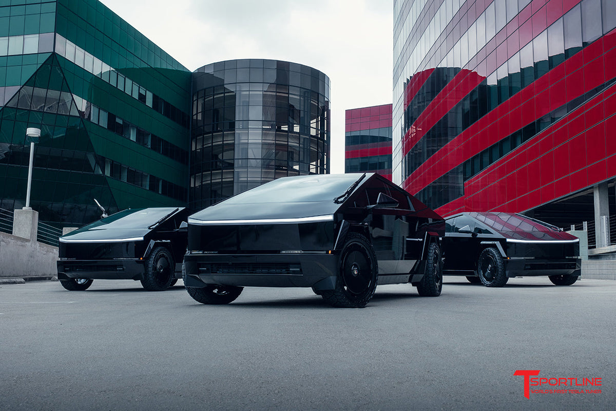 Tesla Cybertruck Photo Gallery of Wrap & PPF Installs and Custom Build ...