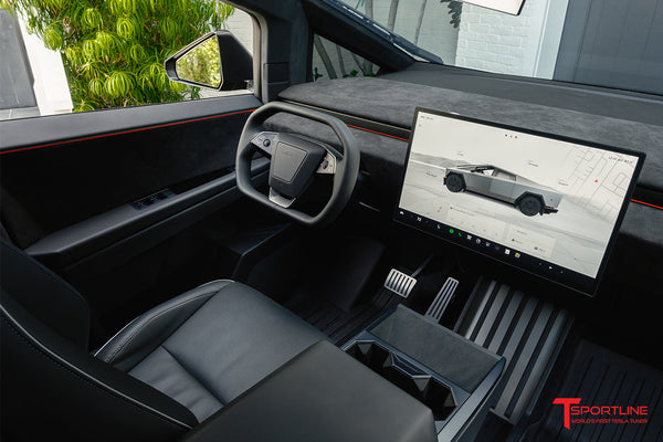 Custom Tesla Cybertruck Interior - T Sportline - Tesla Model S, 3, X ...