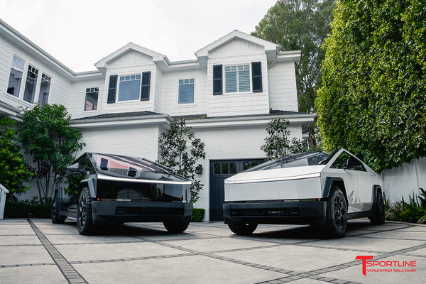 Inozetek Super Gloss Black Out & Super Gloss White Out Cybertrucks - T ...