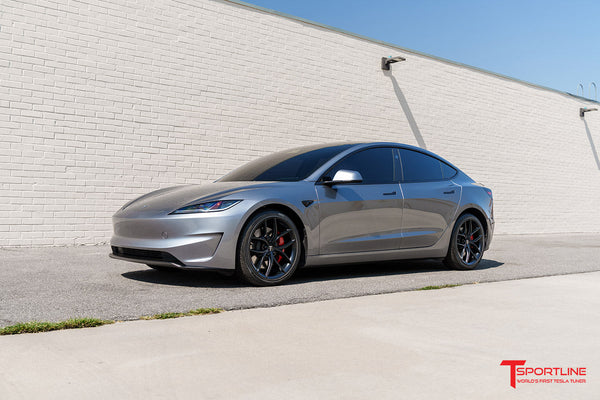 Tesla Model 3 Highland with 19" TS5 Wheels - T Sportline - Tesla Model ...