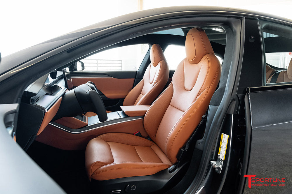 Tesla Model S Interior (2021 - 2024) - T Sportline - Tesla Model S, 3 ...