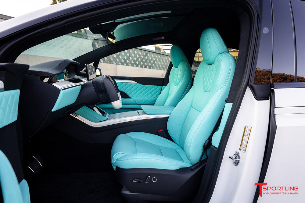 Tesla Model X Interior (2021 - 2024) - T Sportline - Tesla Model S, 3 ...