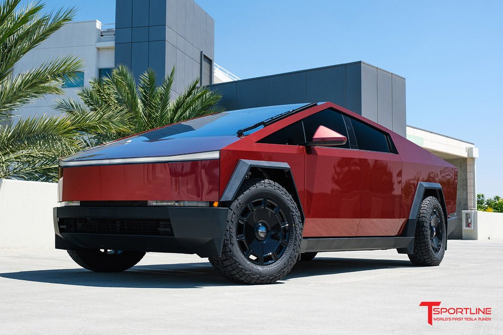 TMaxx Metallic Mars Red Cybertruck with 20" CT10 Forged Wheels - T ...