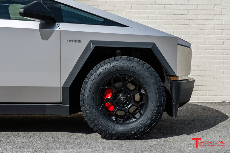 CT7 18" Tesla Cybertruck Fully Forged Lightweight Tesla Wheel and Tire ...