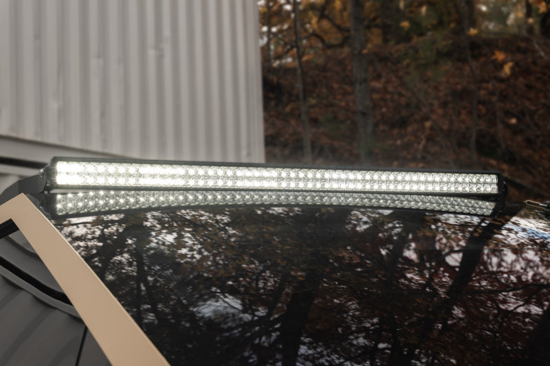 Tesla Cybertruck 50" LED Off Road Light Bar with Roof Top Quick Discon ...