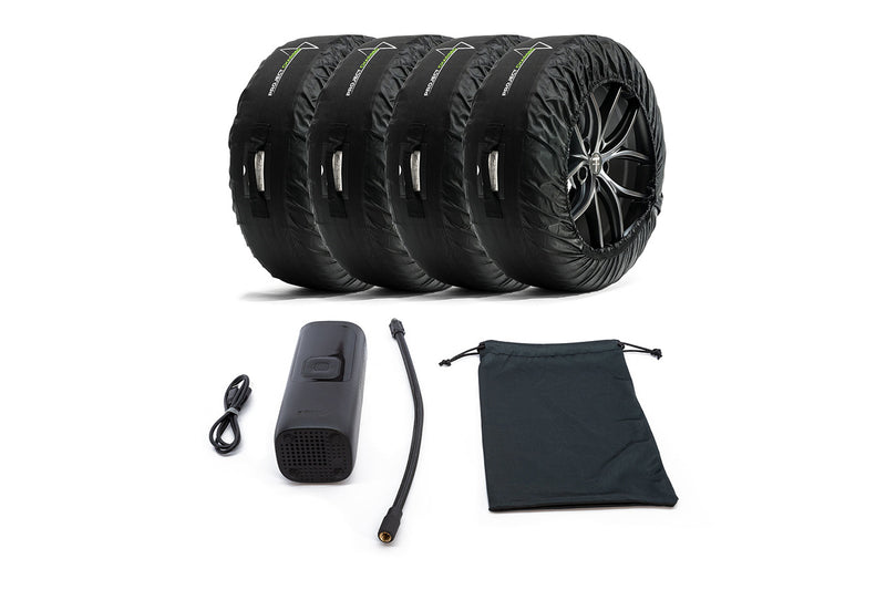 Tesla Winter Tire Package Special: Free AMaxx Tesla Digital Tire Infla ...