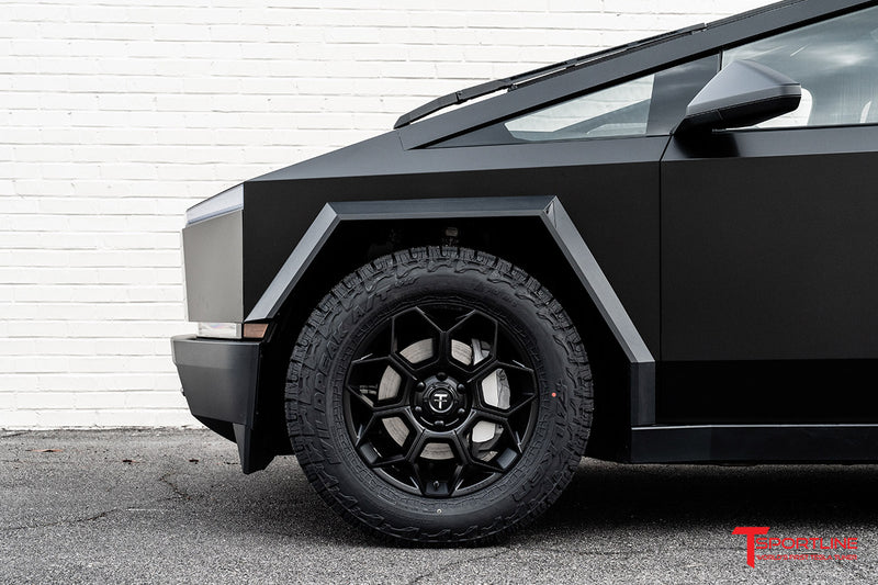 CT7 20" Tesla Cybertruck Fully Forged Lightweight Tesla Wheel (Set of ...