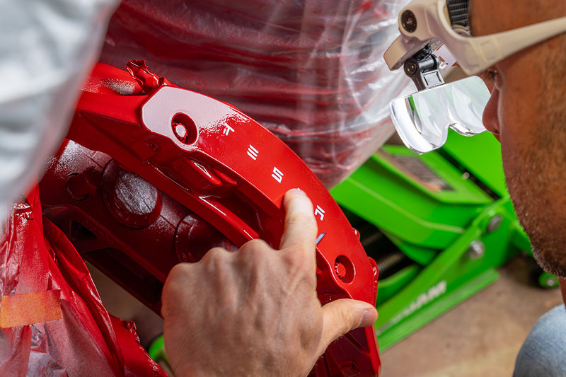 Tesla Brake Caliper DIY Custom Paint Kit with Pro-Grade 2k High Temp C ...