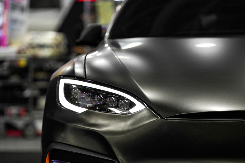 AlphaRex NOVA-Series 5x LED Projector Headlights for Tesla Model S (20 ...