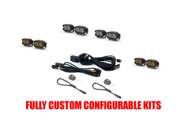 Tesla Cybertruck CTX Front Bumper Morimoto Off-Road LED Pod Lighting ...