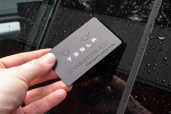 Custom Laser Etched Tesla Key Cards - Personalized for Model 3 / Y / S ...