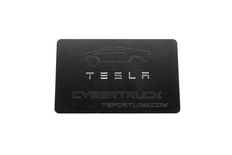Custom Laser Etched Tesla Key Cards - Personalized for Model 3 / Y / S ...