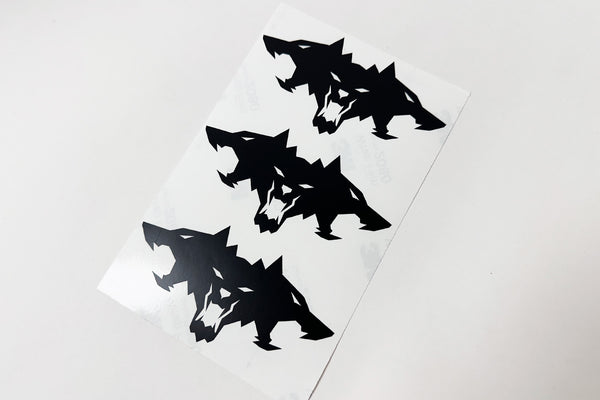 Cyberbeast Fender & Small Tailgate Decal for Cybertruck (Vinyl Wrap Re ...