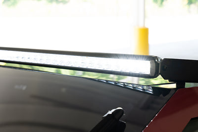 Tesla Cybertruck 50" LED Off Road Light Bar with Roof Top Quick Discon ...