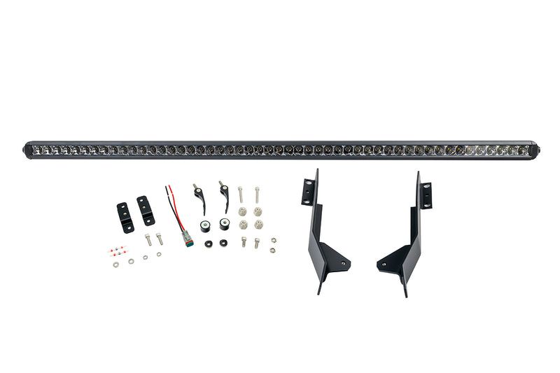 Tesla Cybertruck 50" LED Off Road Light Bar with Roof Top Quick Discon ...