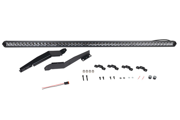 Tesla Cybertruck 50" LED Off Road Light Bar with Roof Top Quick Discon ...