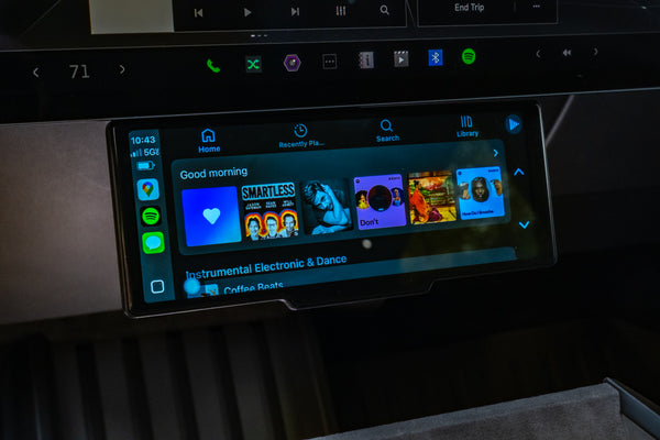Tesla Cybertruck Apple CarPlay & Android Auto Smart Dash Screen - T ...