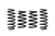 Tesla Model Y Eibach Pro Lowering Kit Coil Springs (Set of 4) - T ...