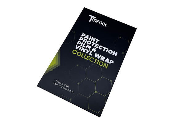 TMaxx Full Color PPF & Vinyl Film Large Swatch Sample Booklet (Configu ...