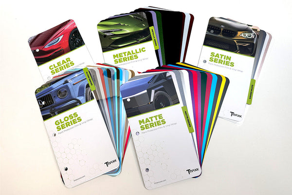 TMaxx Full Color PPF & Vinyl Film Large Swatch Sample Booklet - T ...