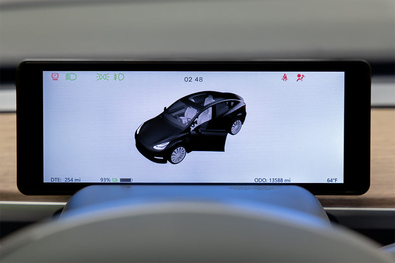 Tesla Model 3 & Y MSX-CP7 Apple CarPlay / Android Auto Driver View Das ...