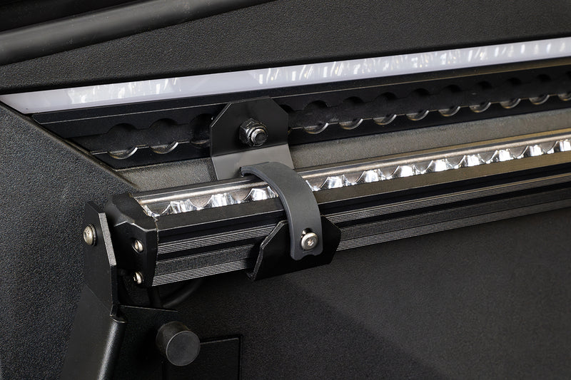 Tesla Cybertruck 50" LED Off Road Light Bar with Roof Top Quick Discon ...