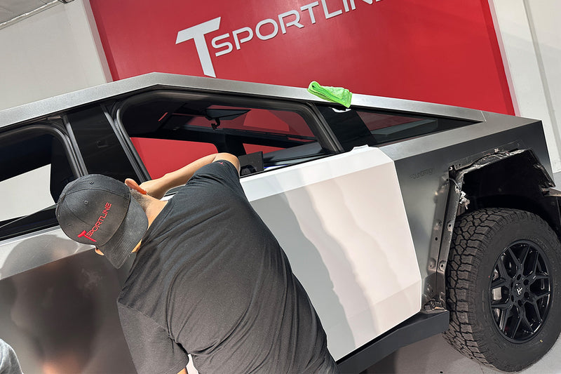 Tesla Cybertruck DIY Color Change Vinyl Wrap & PPF Kits - T Sportline ...