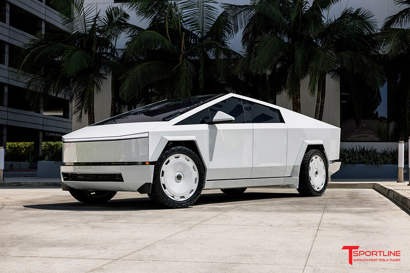 Tesla Cybertruck Painted Lower Trim - T Sportline - Tesla Model S, 3, X ...