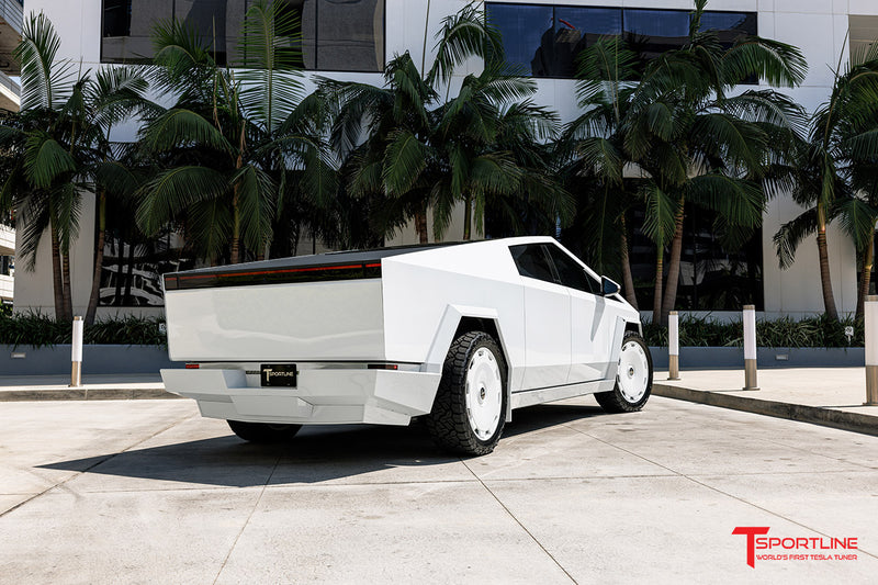 Tesla Cybertruck Painted Lower Trim - T Sportline - Tesla Model S, 3, X ...