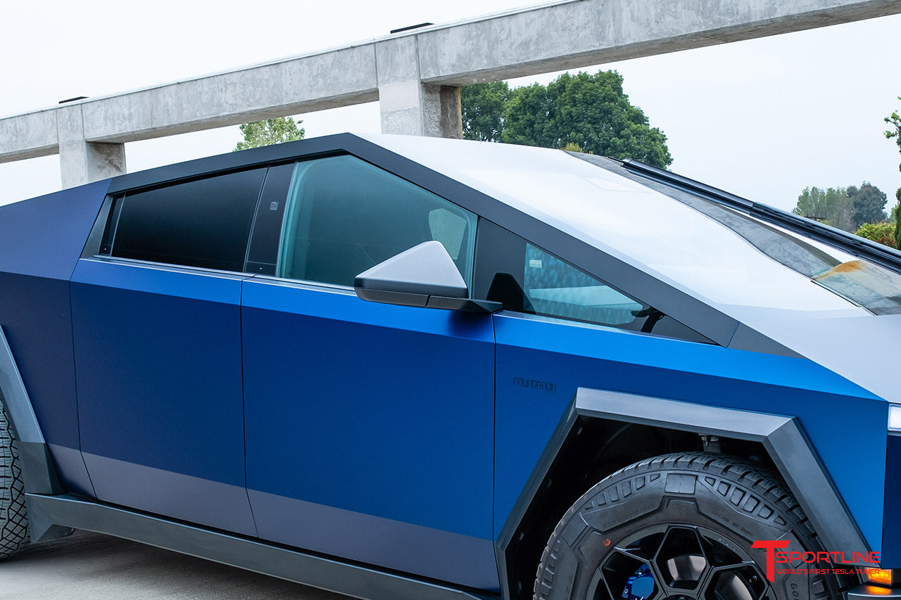 Tesla Cybertruck Paint Protection Film PPF / Vinyl Color Change Wrap ...