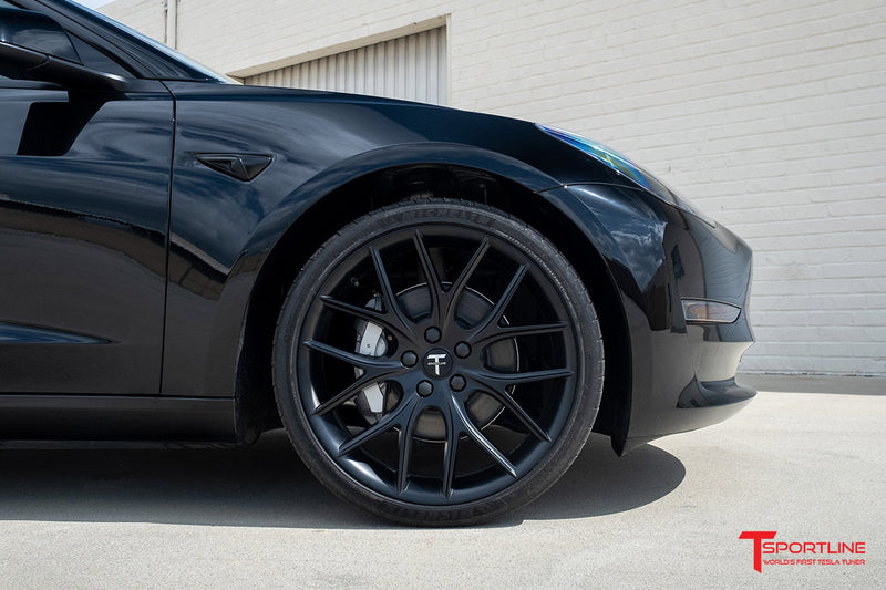 TSR 20" Tesla Model 3 Wheel and Tire Package (Set of 4) - T Sportline ...
