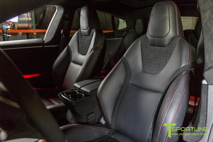Custom Tesla Model S Interior (2012 - 2016) - T Sportline - Tesla Model ...