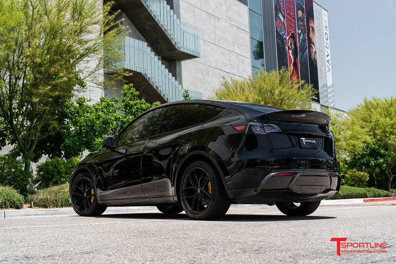 Tesla Model Y Carbon Fiber Sport Aero Body Package - T Sportline ...