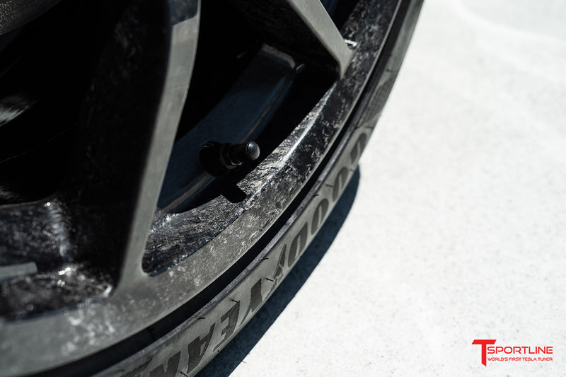 TSC 20" Tesla Model Y Forged Carbon Fiber Replacement Wheel - T ...