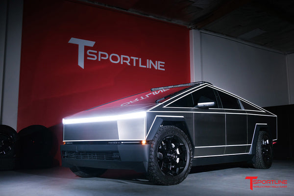 Tesla Cybertruck TRON Reflective Highlight DIY Wrap Kit - T Sportline ...