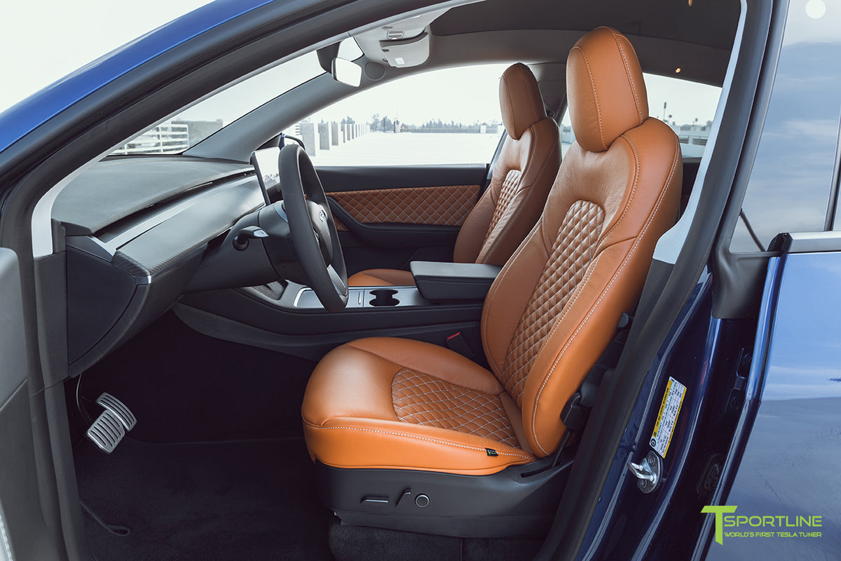Custom Tesla Model Y Interior - T Sportline - Tesla Model S, 3, X & Y ...