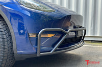 Tesla Model Y Overland Bull Bar Brush Guard Fascia Bumper - T Sportline ...