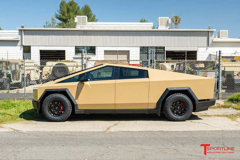 CT7 18" Tesla Cybertruck Fully Forged Lightweight Tesla Wheel and Tire ...