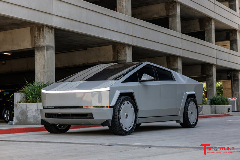 Tesla Cybertruck Painted Lower Trim - T Sportline - Tesla Model S, 3, X ...