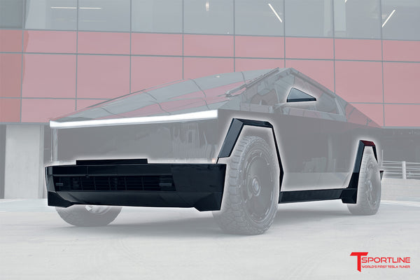 Tesla Cybertruck Painted Lower Trim - T Sportline - Tesla Model S, 3, X ...