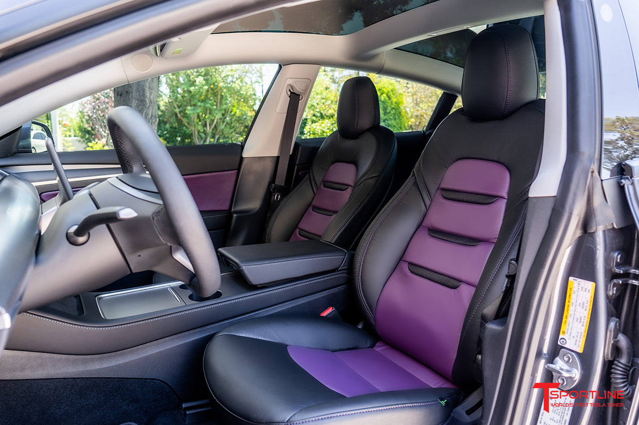 Custom Tesla Model 3 Interior - T Sportline - Tesla Model S, 3, X & Y ...