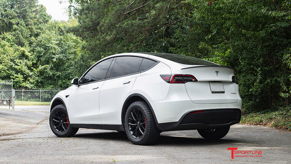 Tesla Model Y Overland Bull Bar Brush Guard Fascia Bumper - T Sportline ...