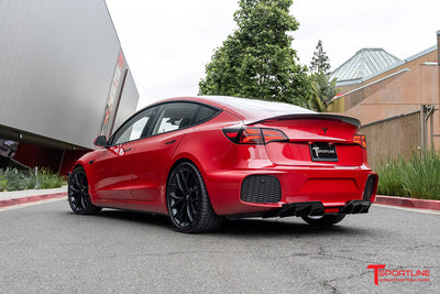 Tesla Model 3 Aero Sport Body Kit with Front and Rear Bumper Fascias ...