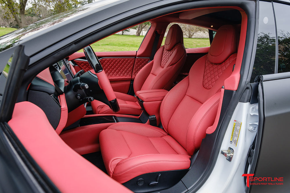 Custom Tesla Model S Interior (2016 - 2020) - T Sportline - Tesla Model ...
