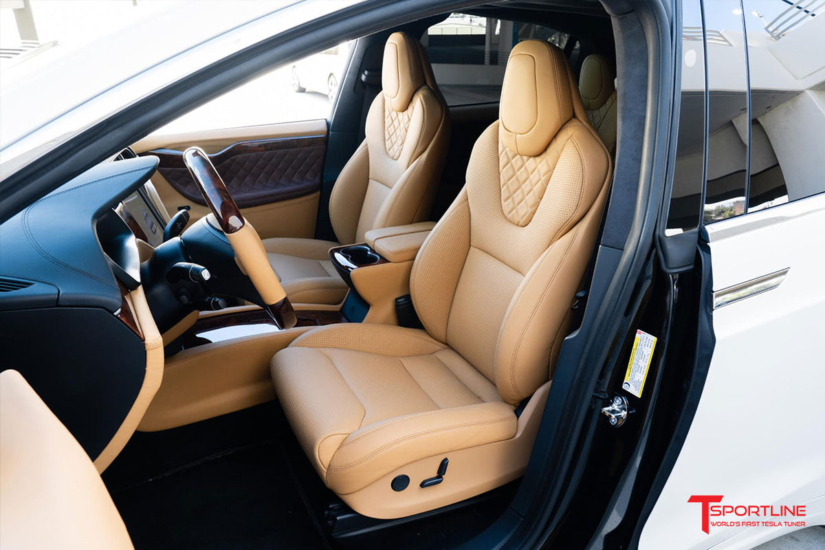 Custom Tesla Model X Interior - T Sportline - Tesla Model S, 3, X & Y ...